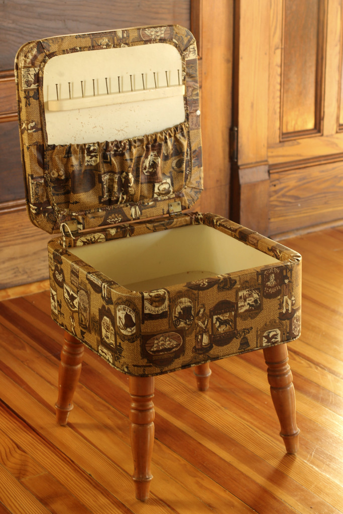 Vintage Sewing Stool • The Farmhouse Project