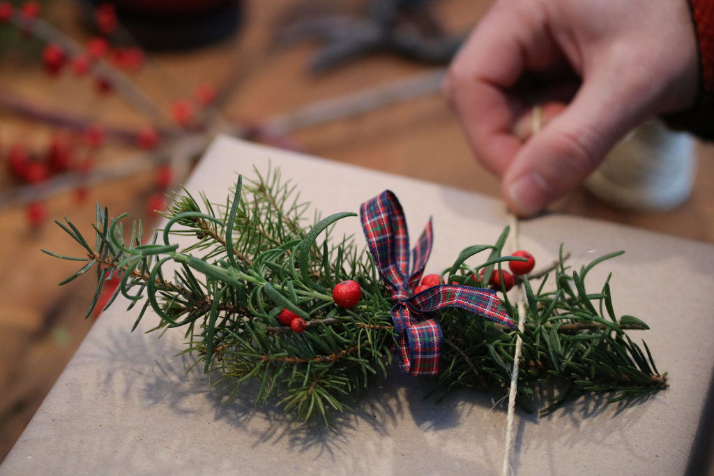 Wrapping with Nature • The Farmhouse Project