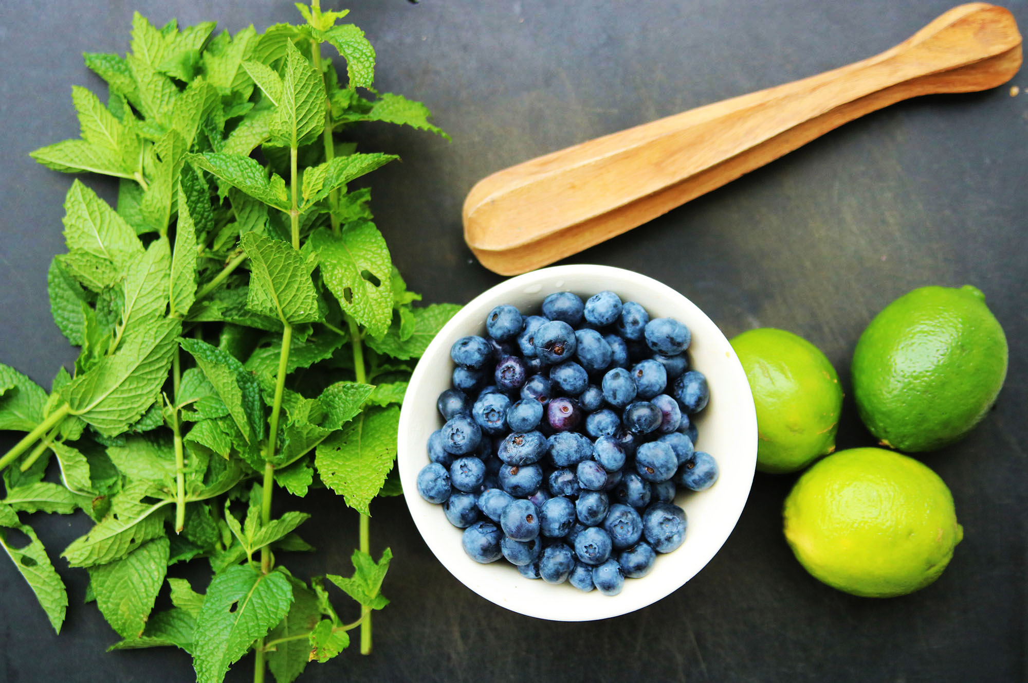 Blueberry Mojito • The Farmhouse Project