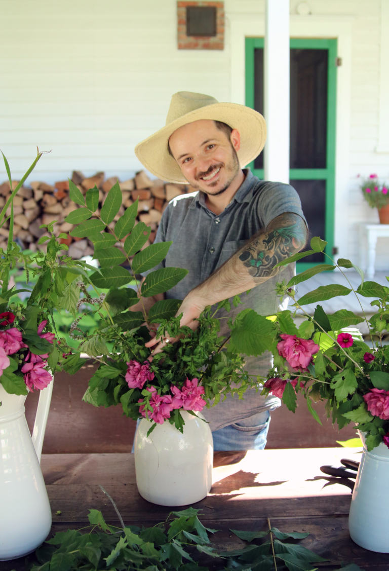 DIY Table Flowers • The Farmhouse Project