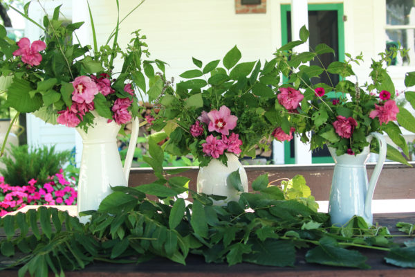 DIY Table Flowers • The Farmhouse Project