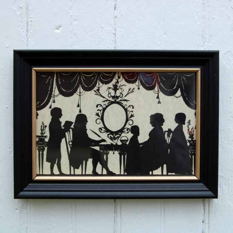 Parlor Time Silhouette • The Farmhouse Project