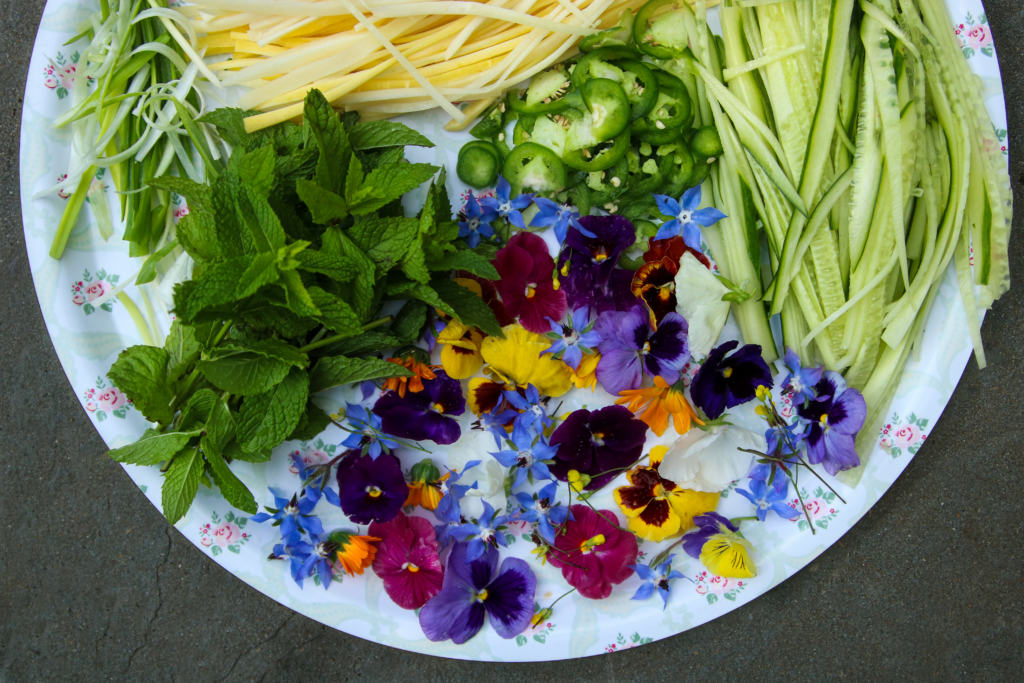 Fresh Vietnamese Spring Rolls • The Farmhouse Project