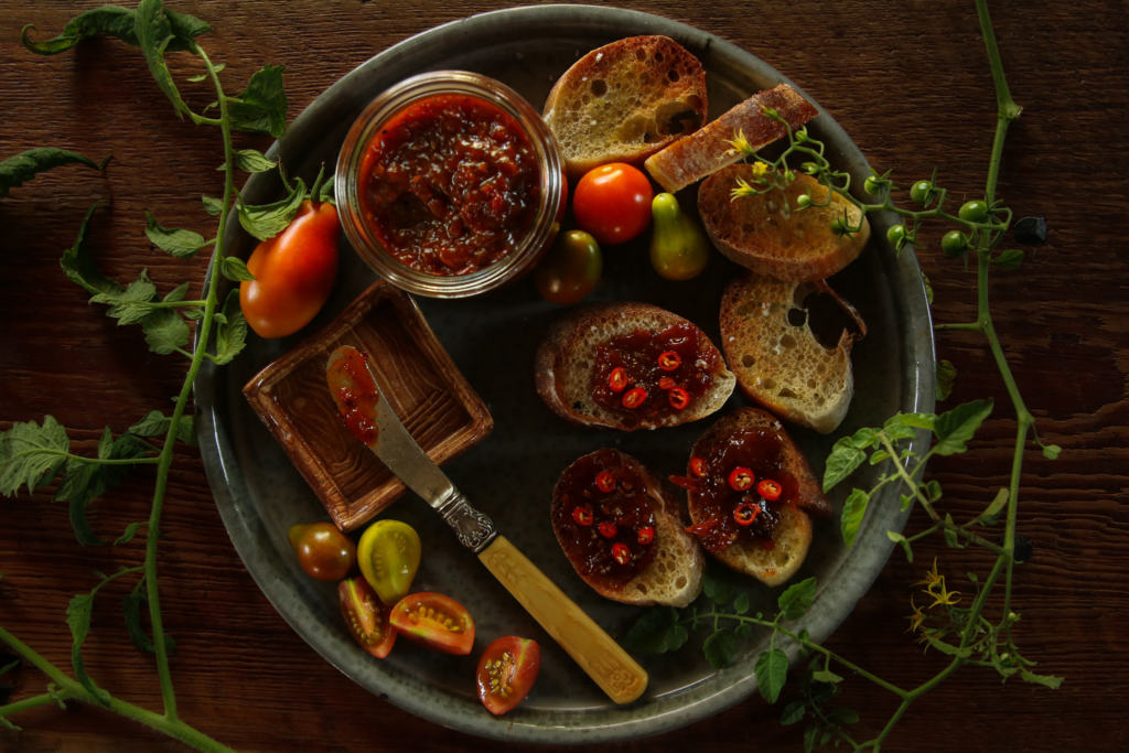Masala Tomato Jam • The Farmhouse Project