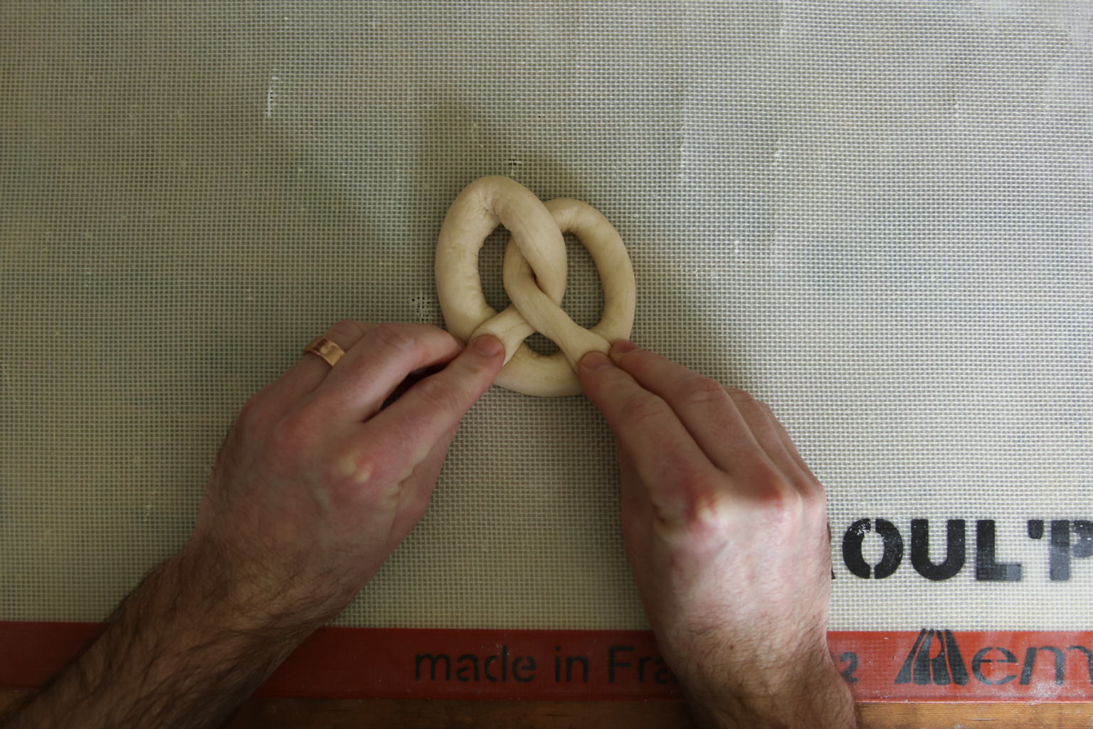 Easy Homemade Soft Pretzels • The Farmhouse Project