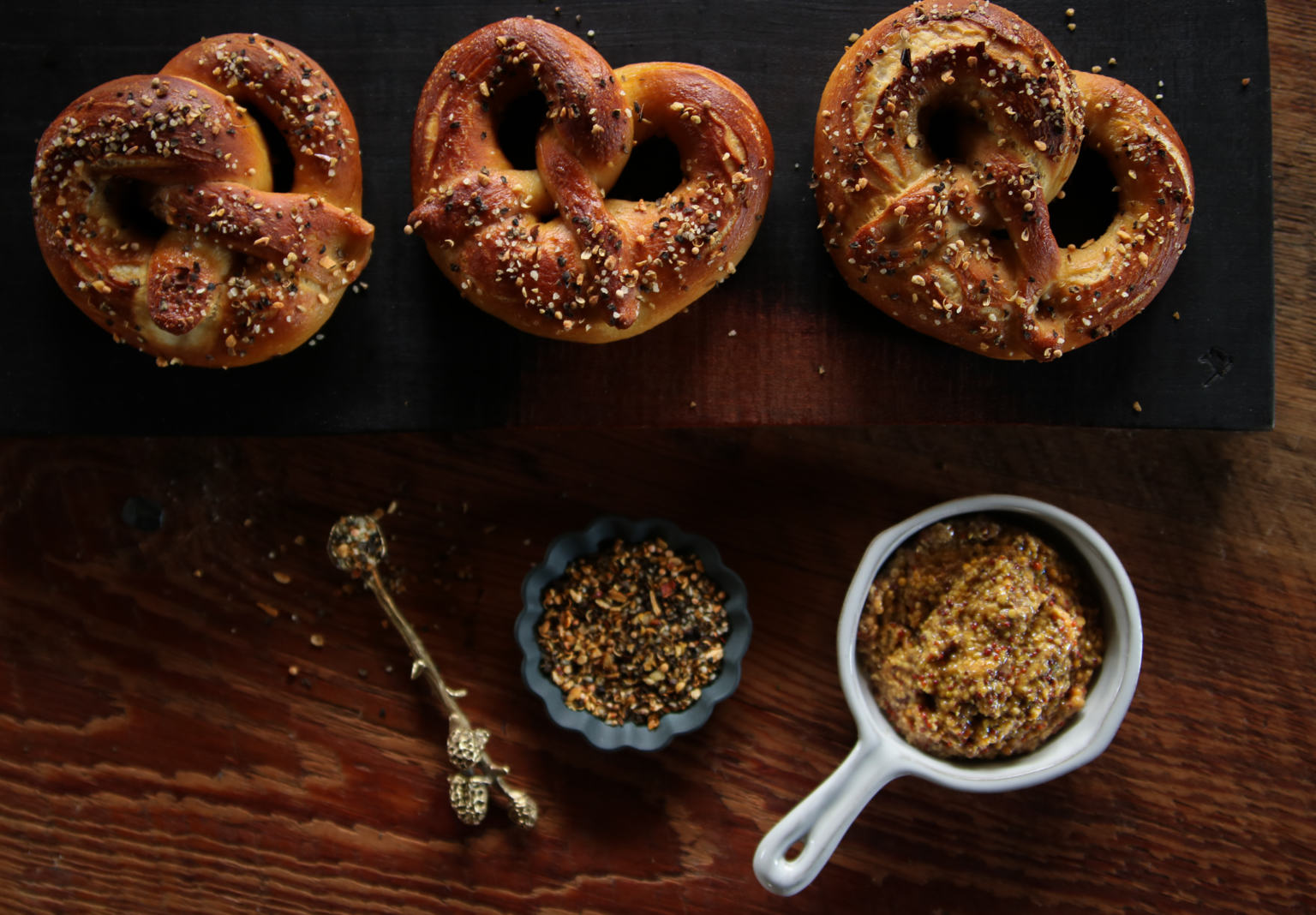Easy Homemade Soft Pretzels • The Farmhouse Project